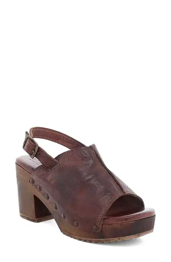 Bed Stu Marie Slingback Sandal - Teak Dip Dye | Editorialist